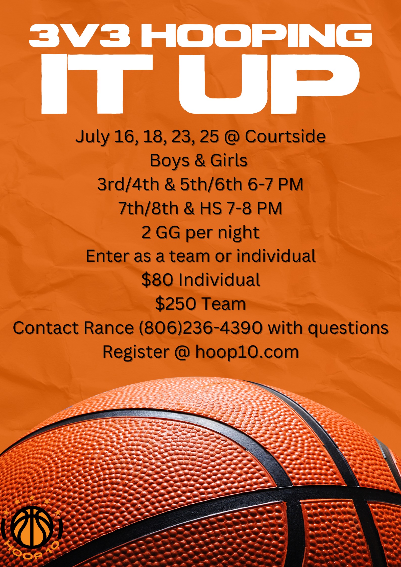 Home - HOOP10 Basketball